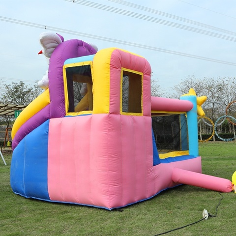 Buy Outdoor Small Inflatable Bouncer For Kids Unicorn Inflatable ...