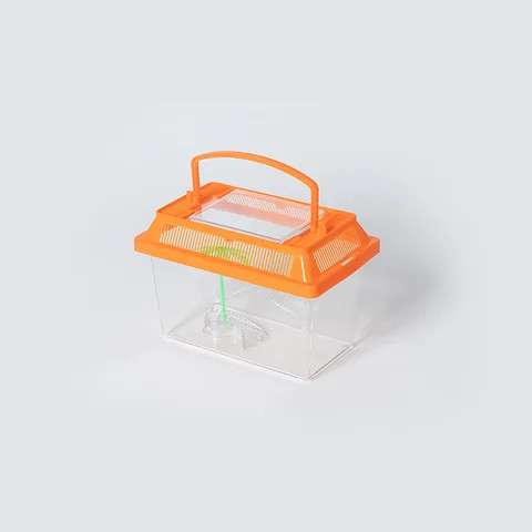 Buy Plastic Goldfish Turtle Portable Transparent Household Pet Reptile ...