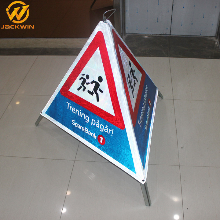 Buy Pop-up Foldable Tripod Warning Sign European Markert Safety Signs ...