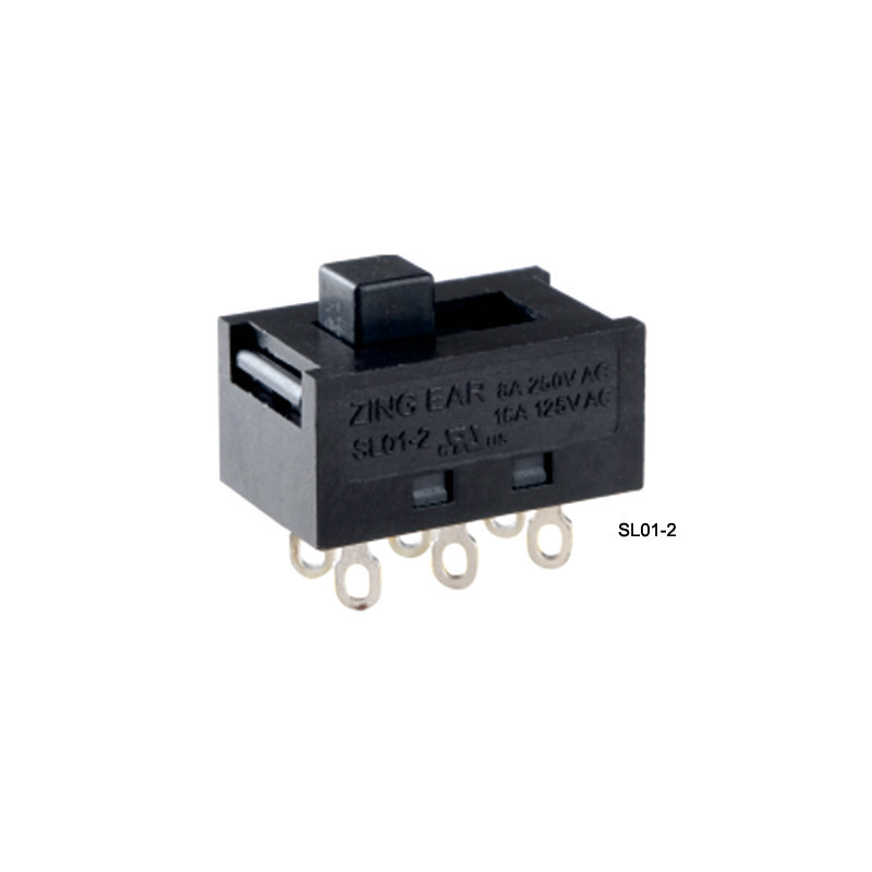 Buy Pti175 125- 250 Vac Plastic 2p4t Electric Micro Slide Switch from ...