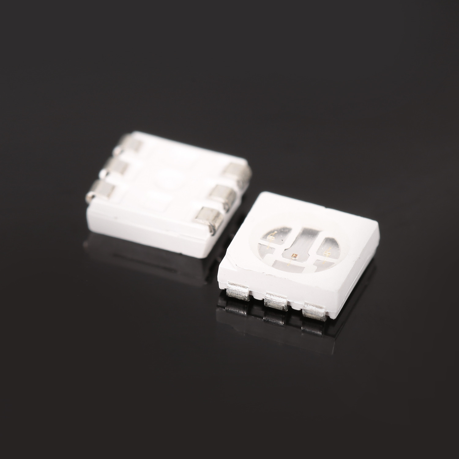 Buy Smd Led Types Led Chip 0.2w 5050 Tri-color Led Diode 5050 Rgb Smd ...