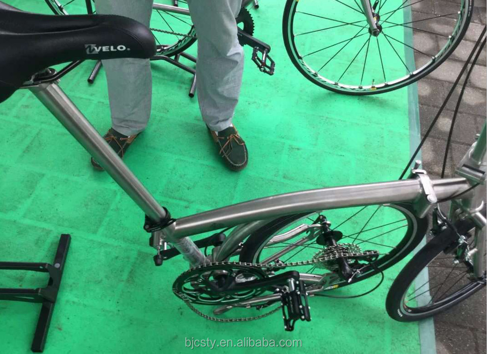 Buy Smooth Welding Track Frame Fixed Gear 700c Bike Frame Titanium ...