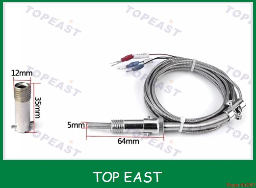 Buy Spring-type Thermocouple Pt100 Rtd Temperature Sensor Wzpt-01 Probes from NINGBO TOPEAST ...