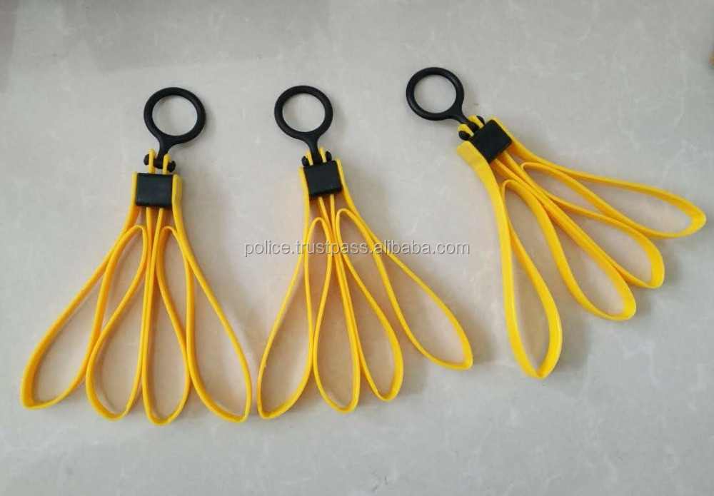 Buy Tri-fold Single-use Yellow Color Restraints Disposable Plastic ...
