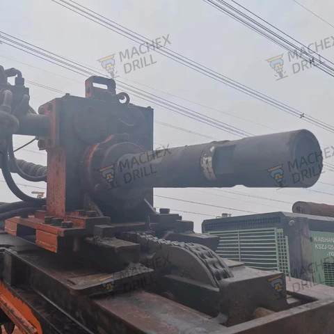Buy Used 2022 Year Fy200 Steel Track Chassis Dth Water Well Drilling ...