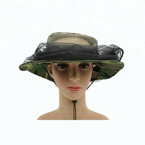 Buy Ventilated Mesh Camo Hunter Bucket Hat With Gauze from Dongguan Hui ...