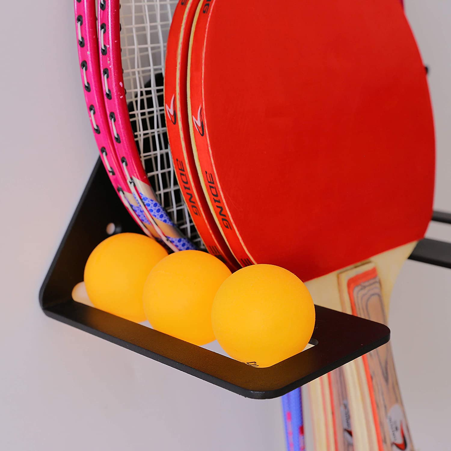 Buy Wall Mounted Ping Pong Ball Storage Rack Table Tennis Storage Rack ...