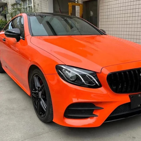 Buy Wholesale Crystal Orange Color Changing Wrapping Film Car Tpu Ppf ...