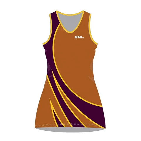 Buy Wholesale Latest Design Sublimated Girls Netball Dress Breathable ...