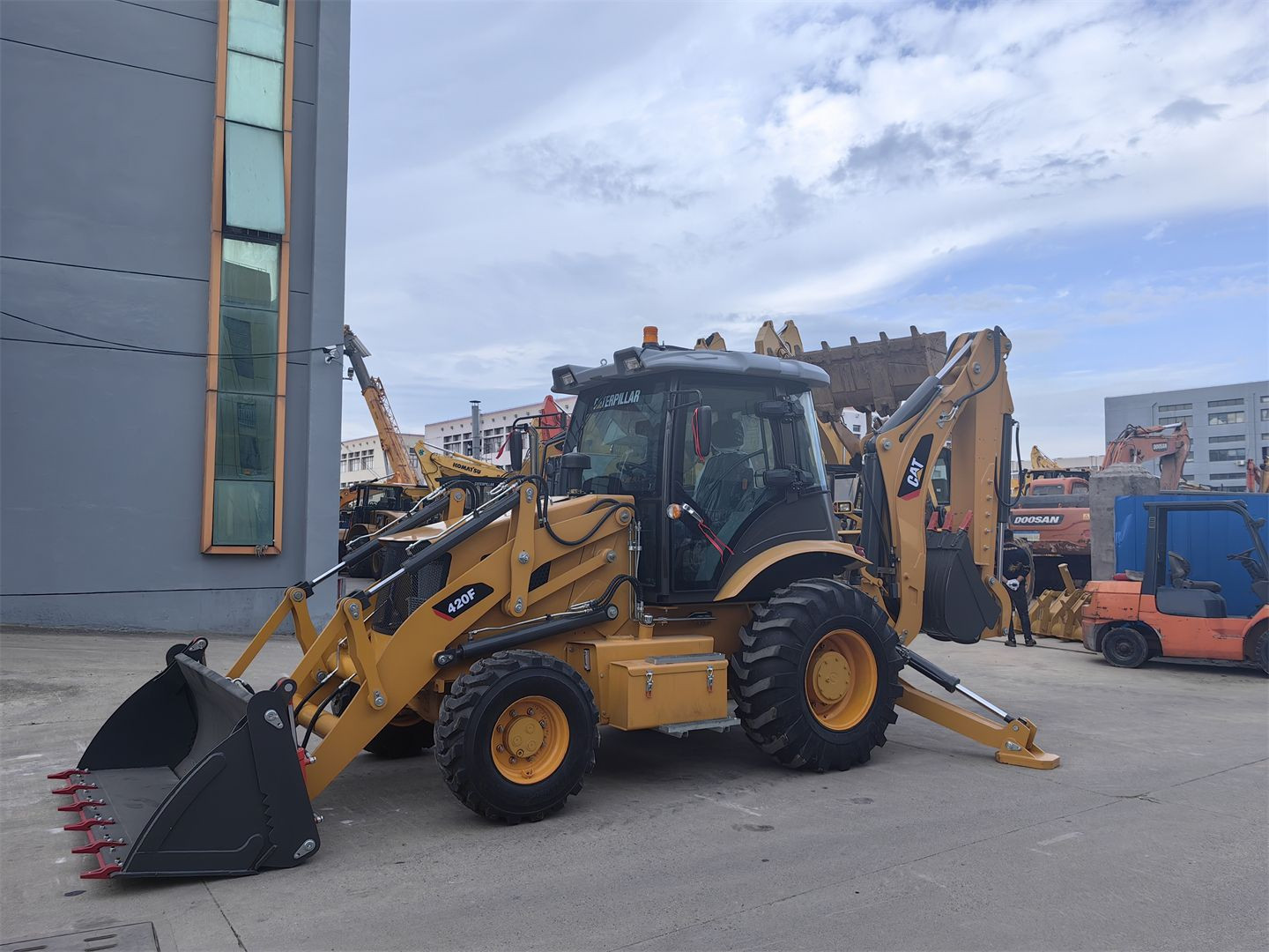 Buy Backhoe 4x4 Caterpillar 420f Backhoe Loader For Sale from PF ...