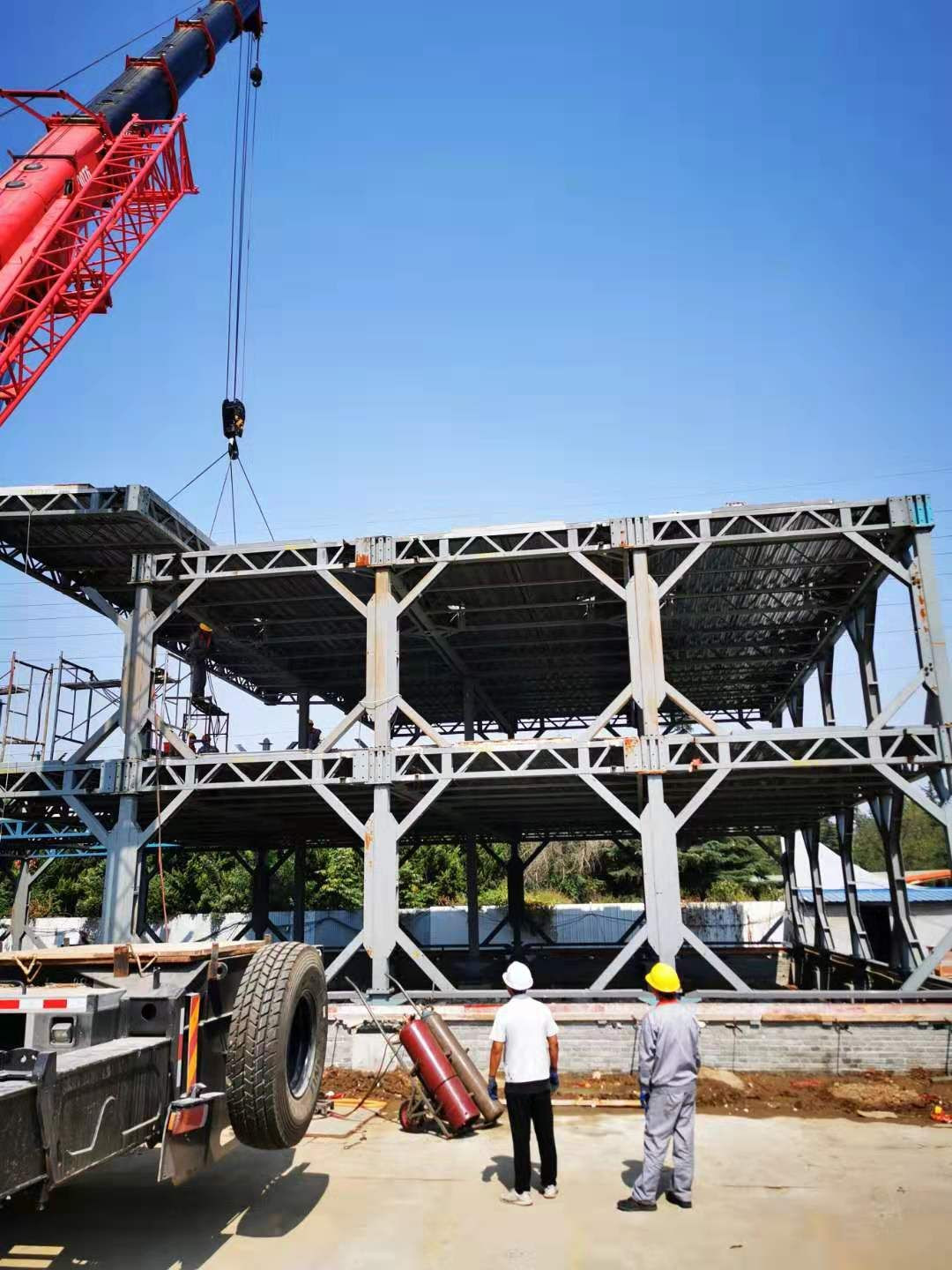 Buy Prefabricated Customized Steel Structure Building Construction ...