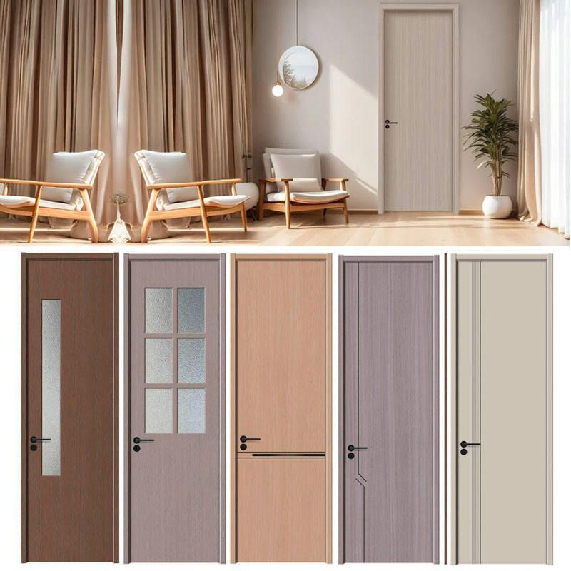 Buy Custom Modern Mdf Solid Wood Door For Interior Design Colorful ...