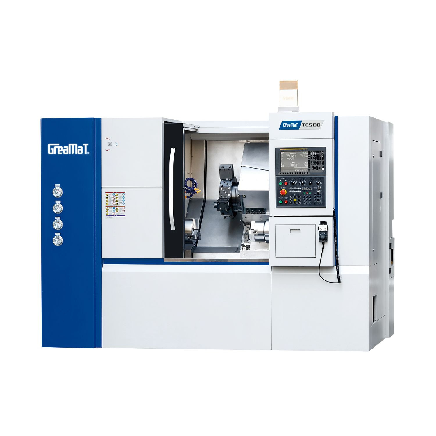 Buy China High-end Cnc Machine Tools Dual-spindle Turning Center With ...