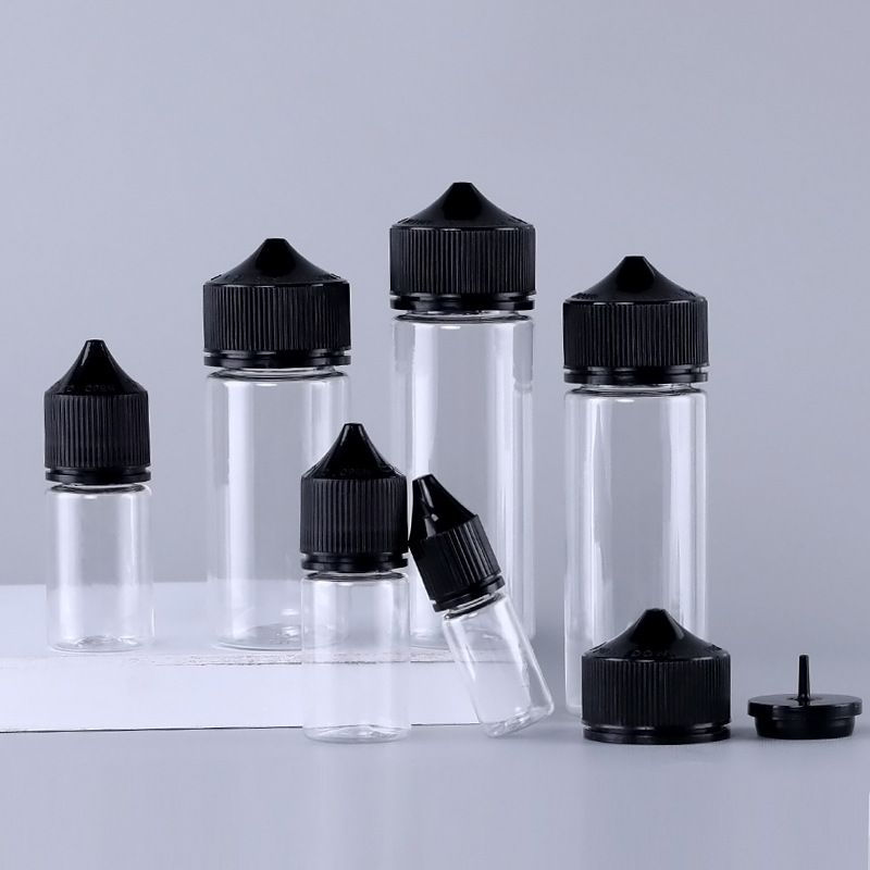 Buy Stock V3 E-liquid Juice Pet Bottle 10ml 30ml 60ml 100ml Childproof ...