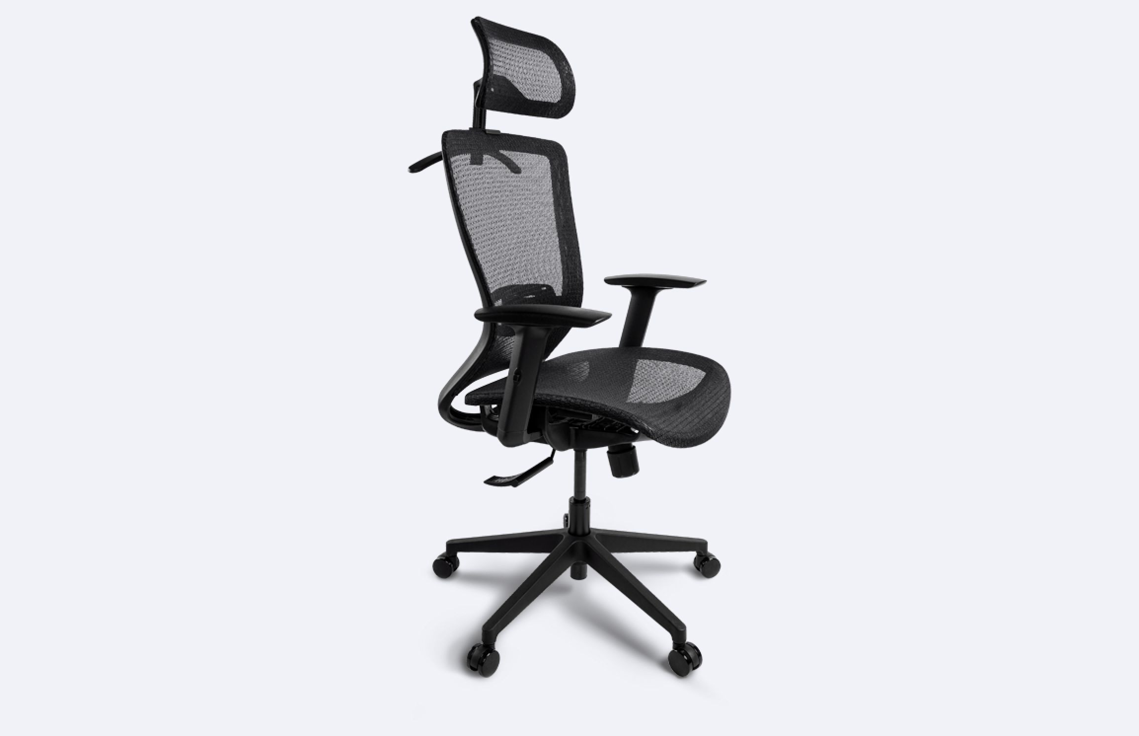 Buy High Back Ergonomic Mesh Office Chair With Clothes Hanger from ...