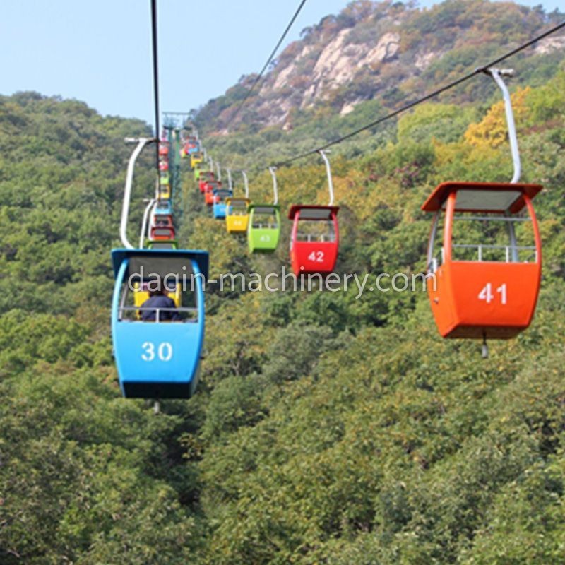 Buy Fixed Cable-carrying Device Basket Type Ropeway from Hanzhong Daqin ...