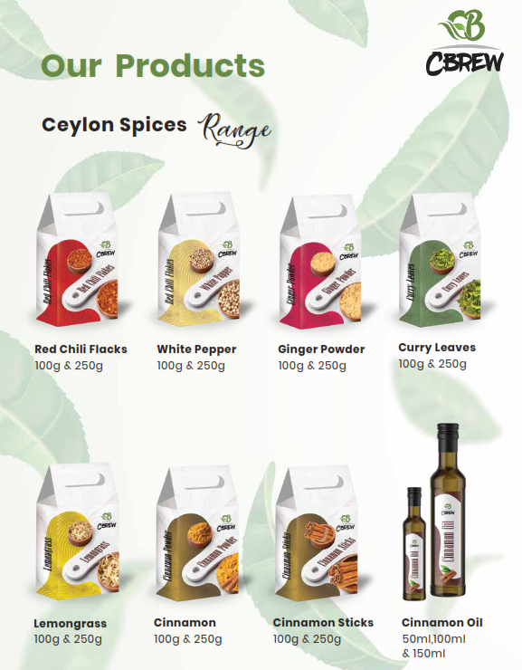 Buy Ceylon Spices from Cbrew Lanka (Pvt) Ltd, Sri Lanka | Tradewheel.com