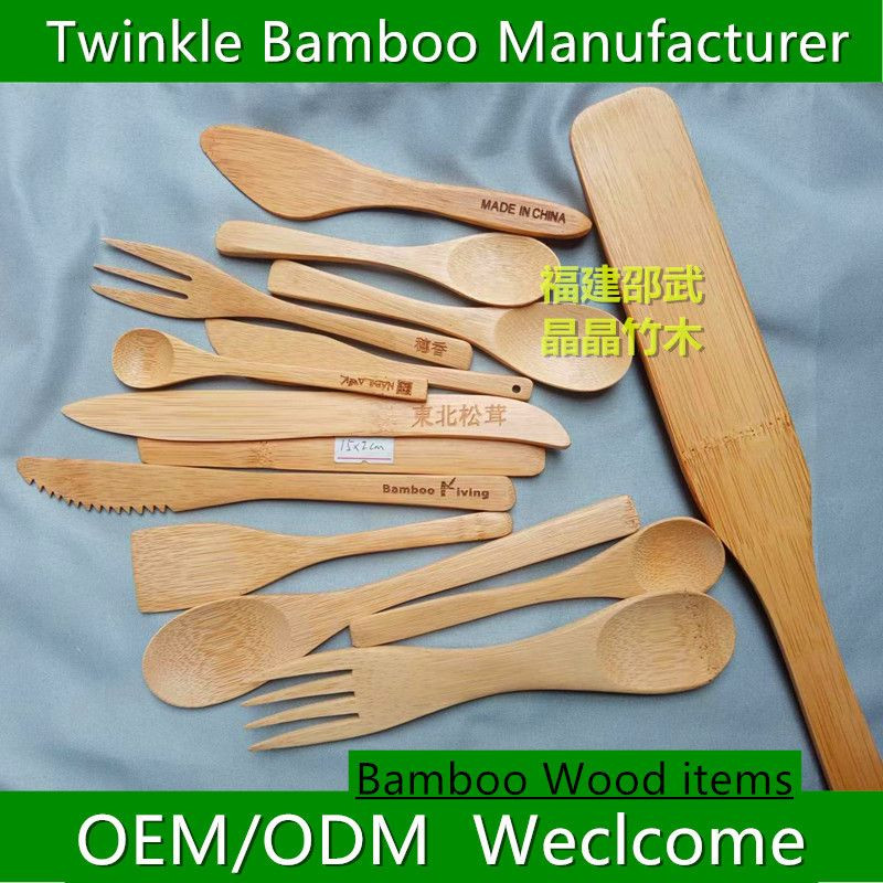 Buy Bamboo Dinner Spoons Bamboo Kitchen Tools Bamboo Wooden Item from ...