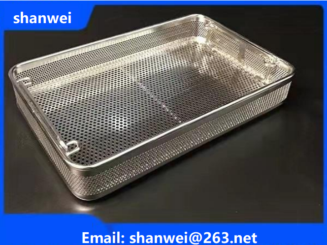 Buy Wire Baskets For Sterilization Micro Mesh Wire Tray, Autoclavable ...