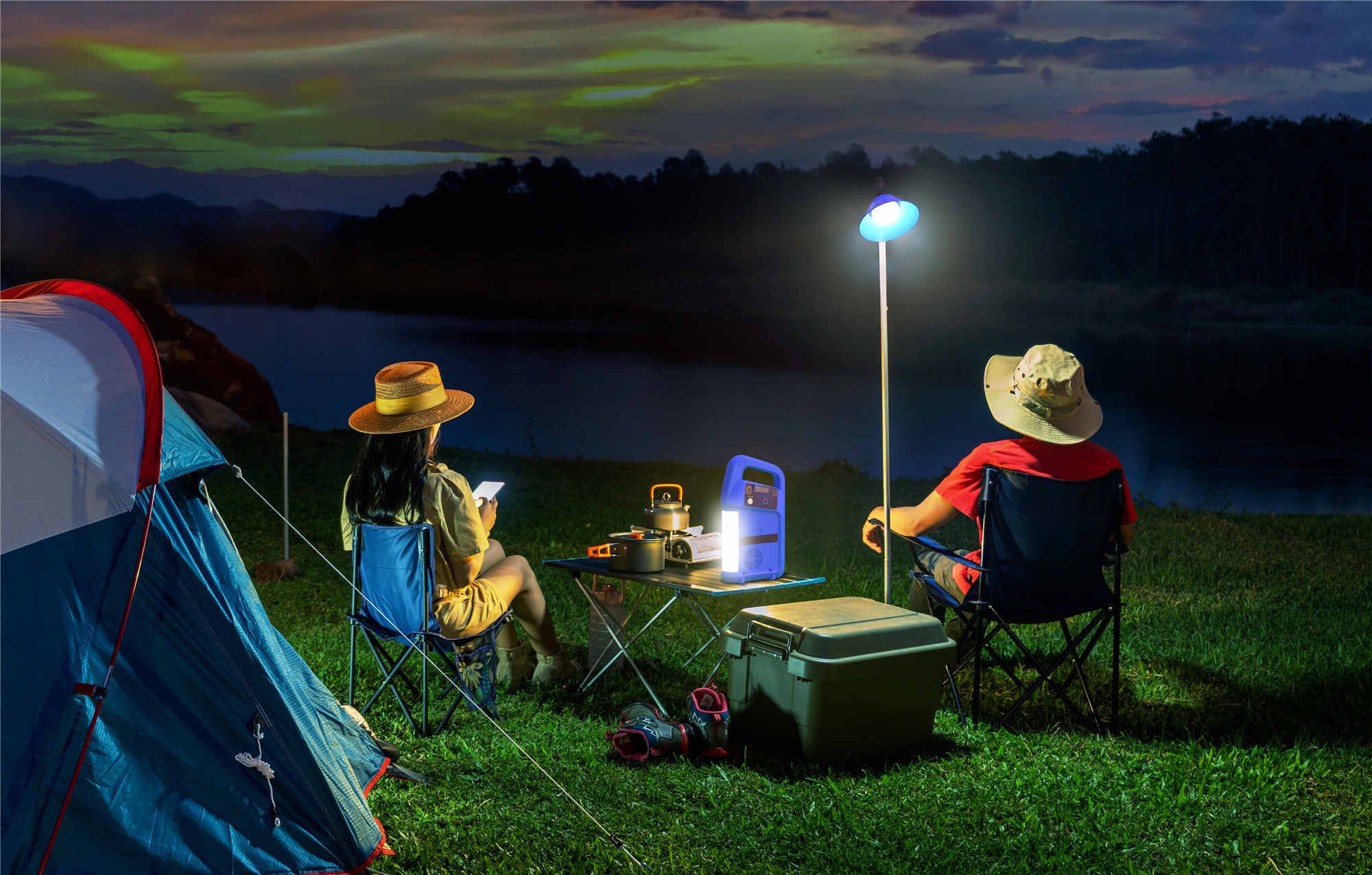 Buy Multifunctional Solar Camping Lights from XIAMEN E-CALLING ...