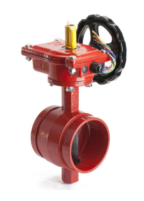 Buy Grooved Butterfly Valve With Supervisor from Shandong Lede ...