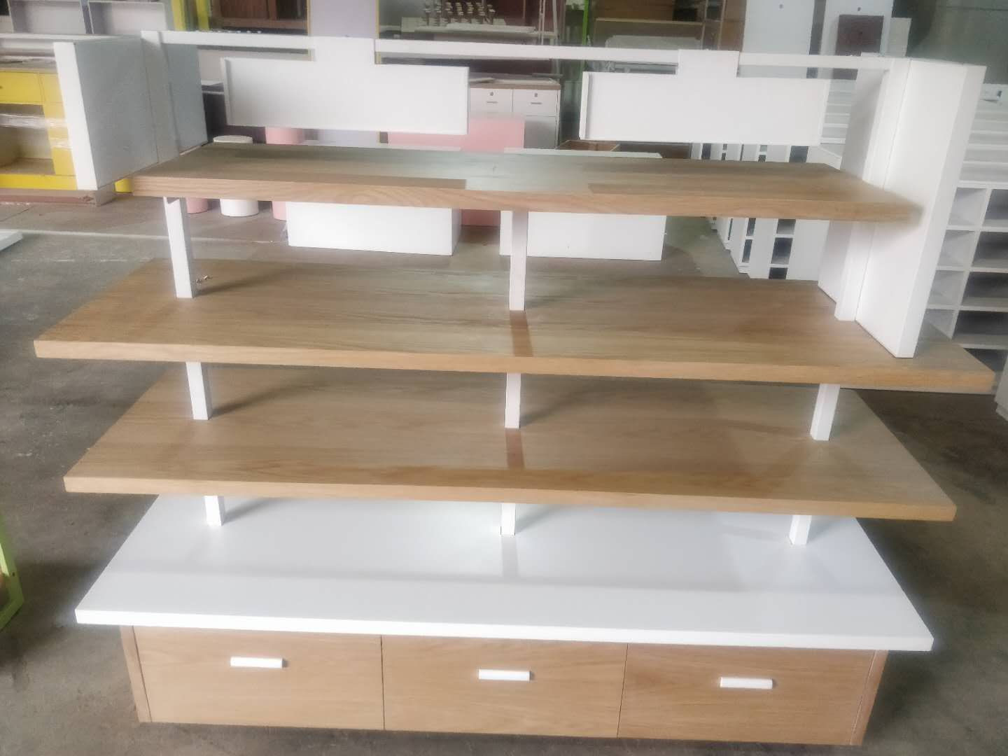 Buy Wooden Shop Display Stand from Collar Show Display Furniture, China ...