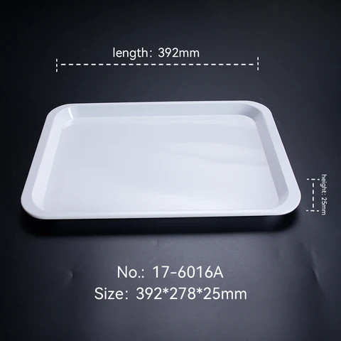 Buy 17-6016a Customized Sustainable A5 100 Melamine Tray Modern Style ...