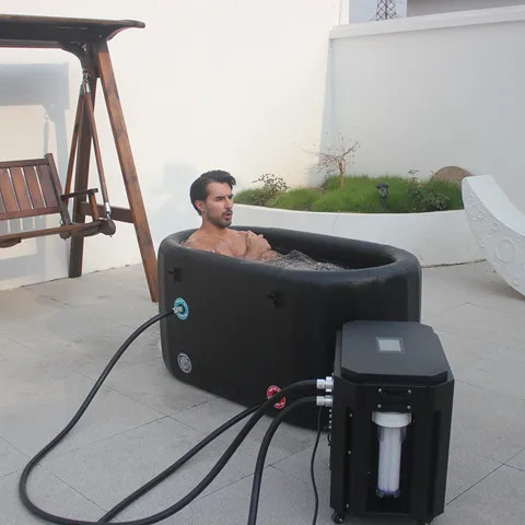 Buy 2024 New Cycle Use Water Cooled Cold Plunge Chiller With Filter And ...