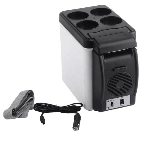 Buy 6 L12v Mini Car Refrigerator Cooler And Warmer Car Small ...