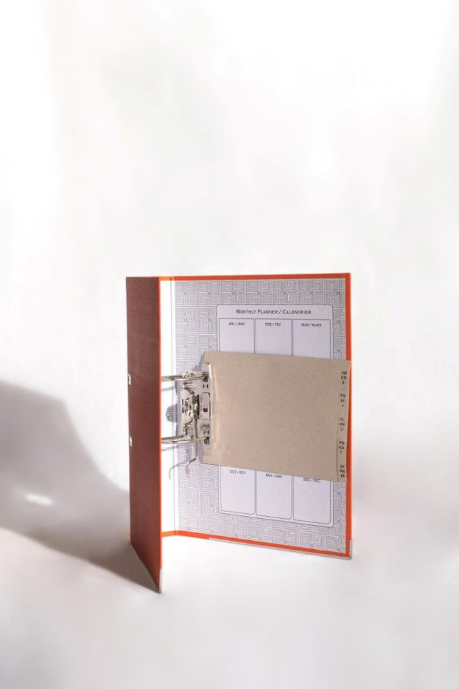 Buy Alba Rado Black Colour Pp Cover/paper Inner F4 Lever Arch Box File ...