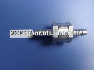 Buy Aluminium 8mm, One Way Non Return Fuel Line, Check Valves, Petrol ...