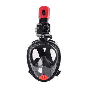 Buy Anti-fog Easy Breath Silicone 180 Degree Full Face Snorkel Diving ...