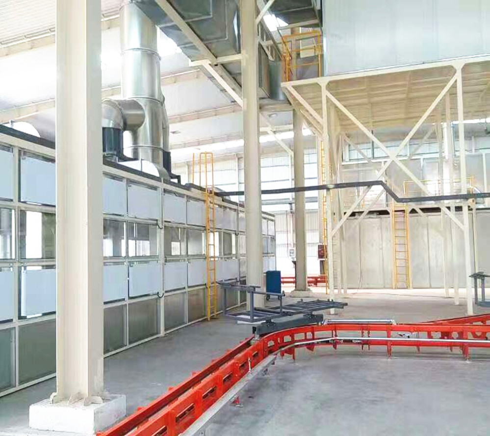 Buy Auto Parts Painting Line Equipment from Anyang Zhengcheng ...