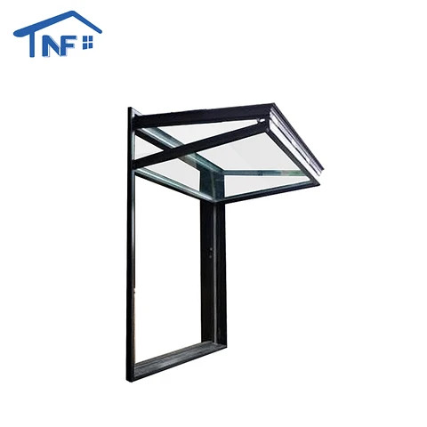 Buy Balcony Aluminum Bi-fold Push Out Window Double Glass Folding ...