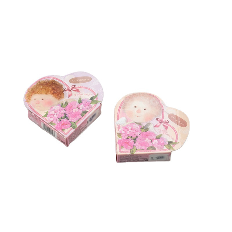 Buy Candy Heart Shape Soft Gummy 20g Sweets Box Packing Jelly Fruit ...