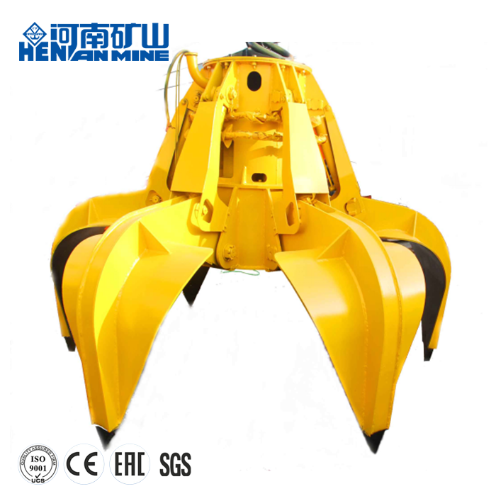 Buy Clamp Shell Grab Crane Bucket For Sale from Henan Mine Crane Co ...