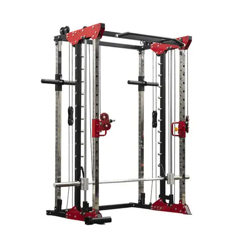 Buy Combo Functional Trainer Half Rack Commercial Cable Crossover Power ...