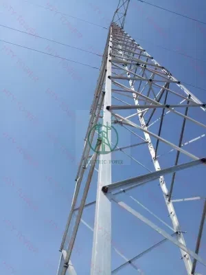 Buy Communication Tower Triangular 3 Legged Guyed Wire Telecom ...