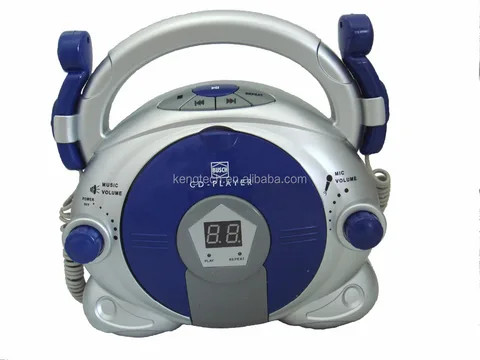 Buy Ct-488 Kids Toy Portable Karaoke Musical Cd Player With Stereo Mic ...