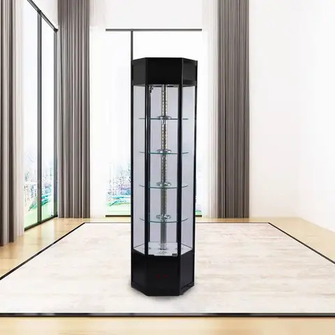 Buy Custom All Kinds Of Retail Shop Glass Counter Display Round Glass ...