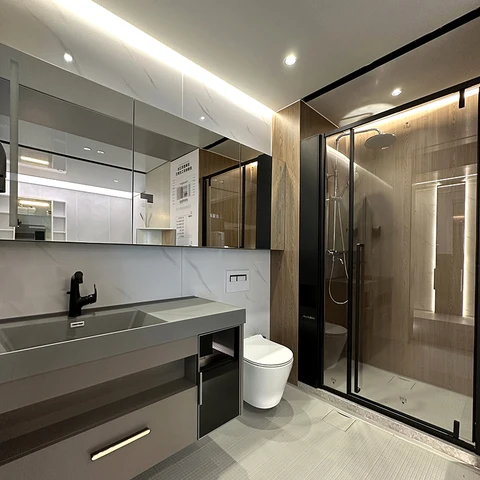 Buy Customized Integrated Bathroom Smc Ceramic Tile Range Prefab ...