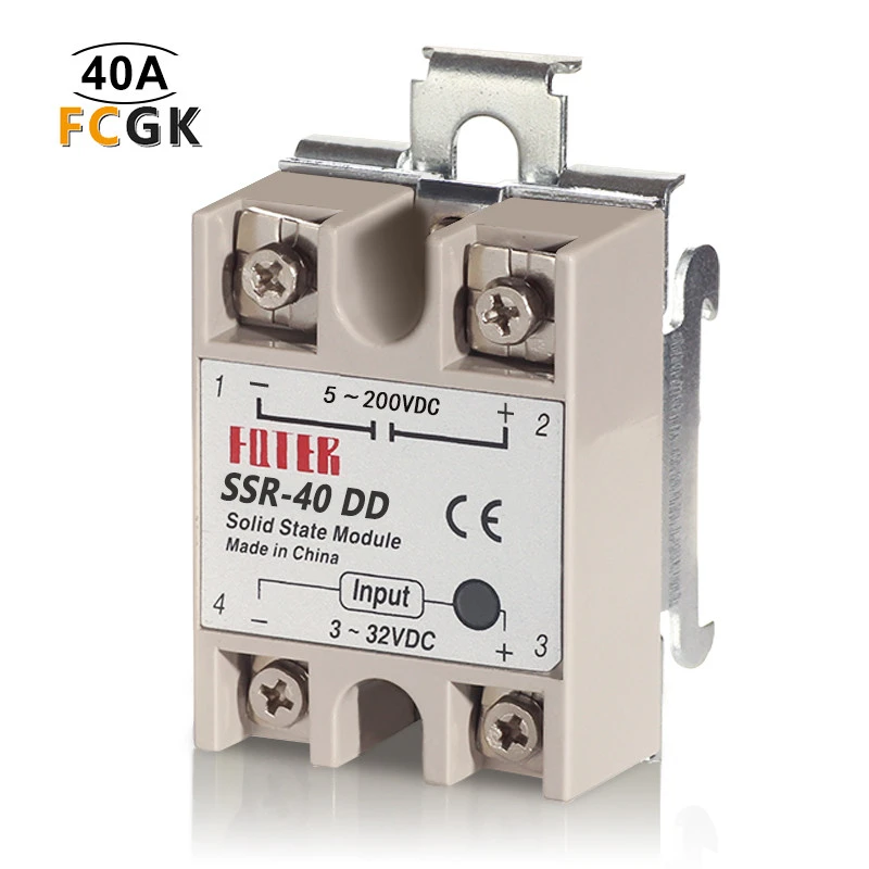 Buy Dc To Dc 40a Fotek Ssr Solid State Relay Ssr-40dd,fotek Ssr 40dd from Yueqing Fengchao ...