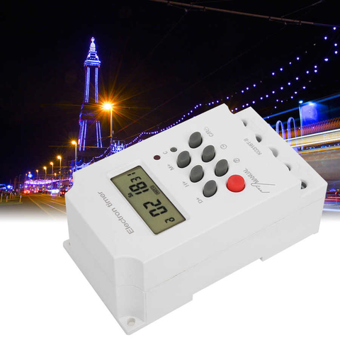 Buy Digital Programmable Electronic Timer Switch Digital Timer ...