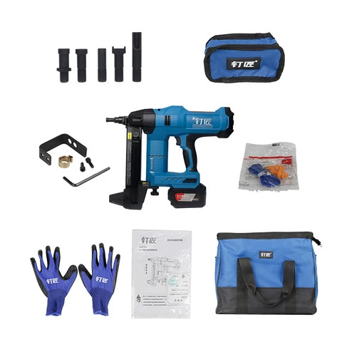 Buy Dingjiang Dccn100x2 Naked Gun Battery Steel Nail Gun For Plank ...