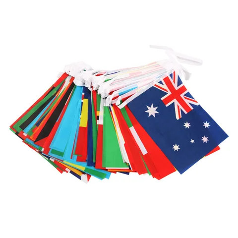 Buy Eco Friendly National World Bunting Flags All Country Flag With ...