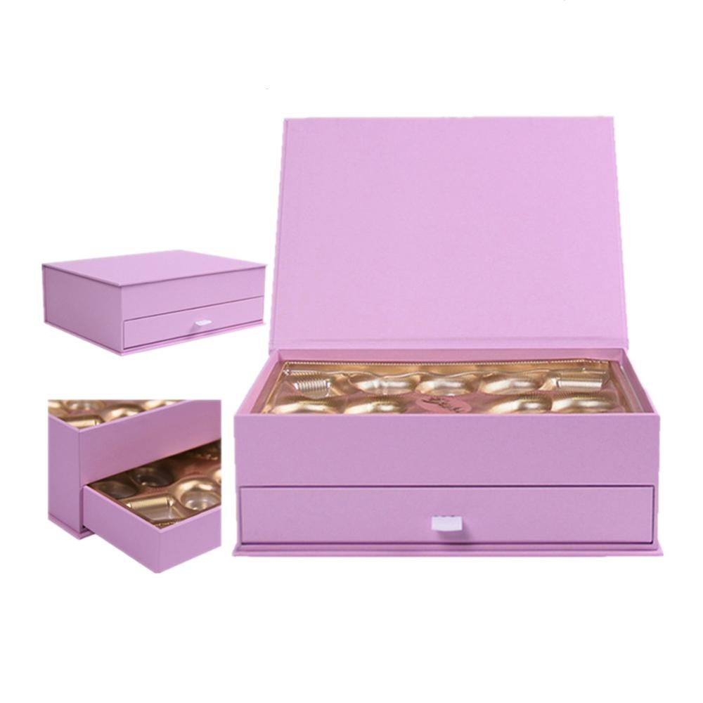 Buy Empty Chocolate Truffle Boxes Gift Box With Drawer For Wedding ...