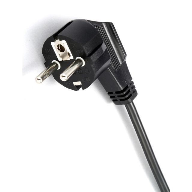 Buy European Cee7/7 Non-rewirable Moulded 2-pole Plug Schuko Cable ...