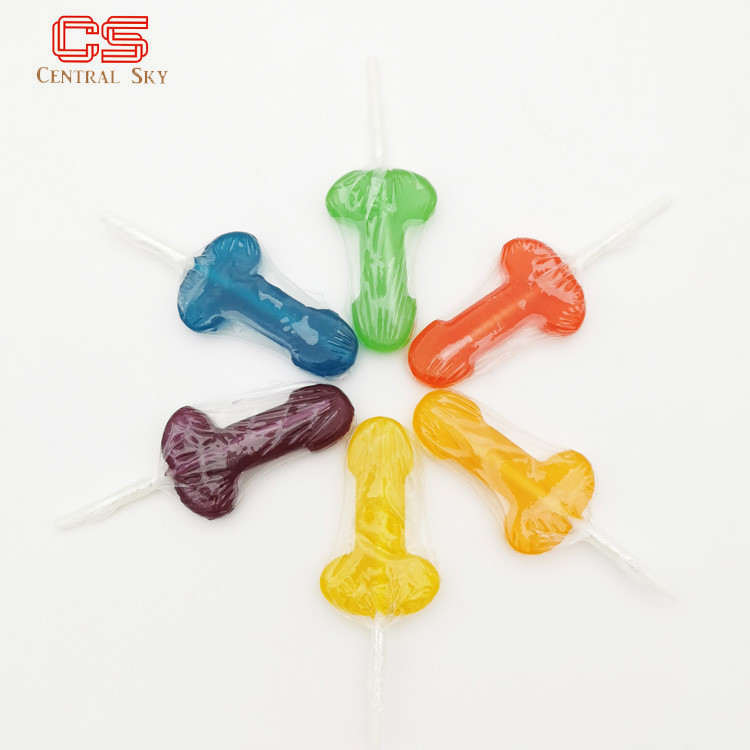 Buy Fruit Assorted Sweets Hard Candy Penis Shaped Lollipop ...