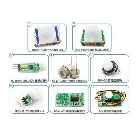 Buy Hc-sr501 Rd-624 Human Infrared Sensor Electronic Module Sensor ...