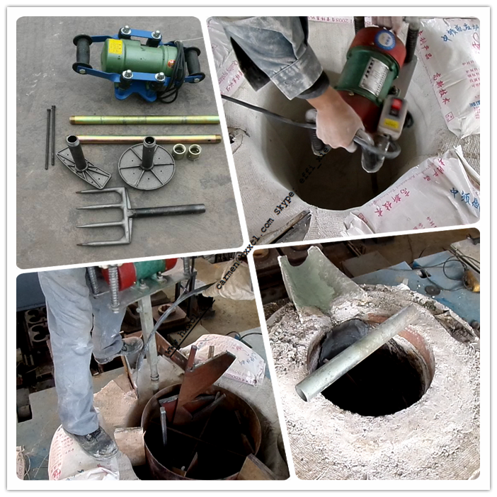 Buy Heat Furnace Electric Sand Rammer Refractory Rammer from Xiangtan ...